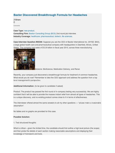 case interview qns pdf cartel bayer