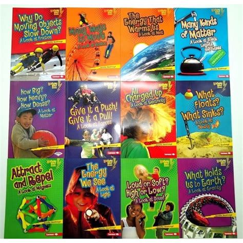 หนังสือสอนฟิสิกส์สำหรับเด็กเล็ก ชุด Exploring Physics Shopee Thailand