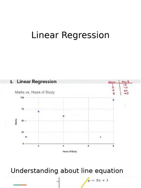 linear regression pdf