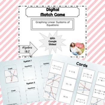 Graphing Systems Of Equations DIGITAL Drag And Drop Distance Learning Graphing Systems Of