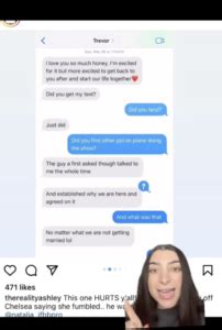 Trevor Love Is Blind Girlfriend Texts Exposed Alleged