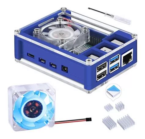Geeekpi Funda Para Raspberry Pi 4 Modelo B Raspberry Pi Envío Gratis