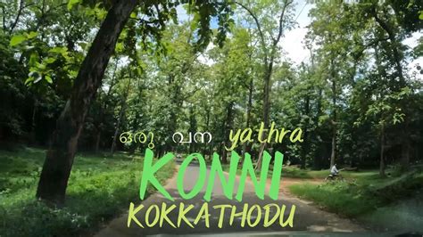 Kokkathodu Village Trip Kalleli Bridge Konni Reserve Forest Youtube