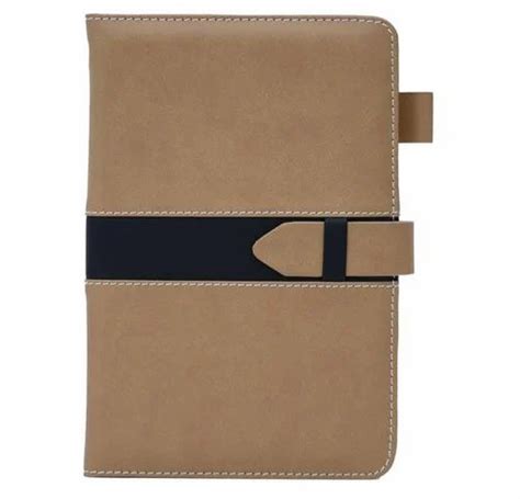 Perfect Bound Leather Executive Notebook Premium Pu Leather Cover 80 Gsm 224 Pages Size A5