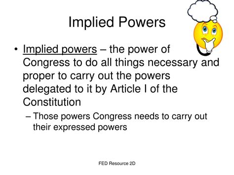 Enumerated Powers