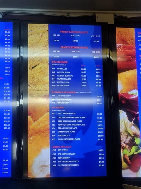 Menu At Jj Fish And Grill Restaurant Stuttgart