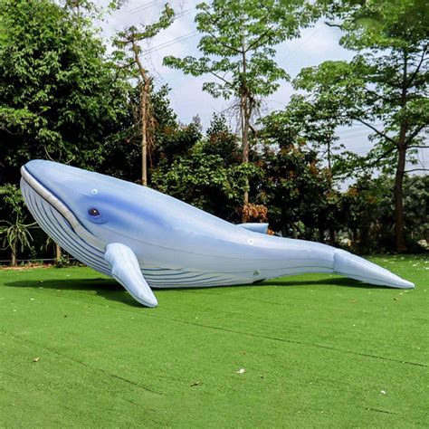 Giant Inflatable Blue Whale For Event Decoration Got Inflatables