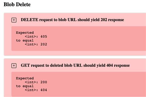 Conformance Blob Deletion Tests Do Not Take In To Account Deletes Disabled Issue