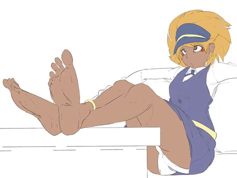 rule 34 1girls 2018 anonymous artist bare legs barefoot breathing