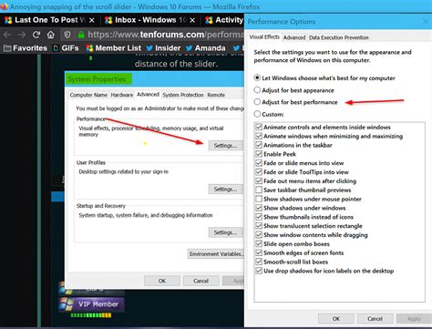 Annoying Snapping Of The Scroll Slider Windows 10 Forums