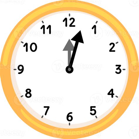 Clock Symbol Illustration PNG