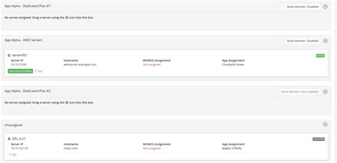 dedicated server provisioning tenantos documentation