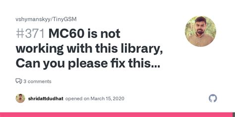 MC60 Is Not Working With This Library Can You Please Fix This Issue Issue 371 Vshymanskyy
