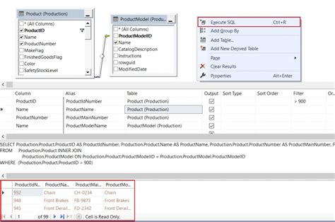 how to create a view in sql server
