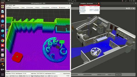Amr Manual Mapping With Octomap Algorithm Youtube