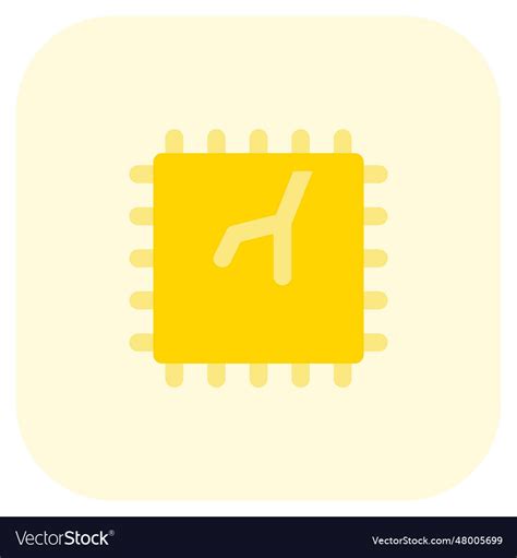 Hardware Failure Due To A Broken Chip Royalty Free Vector