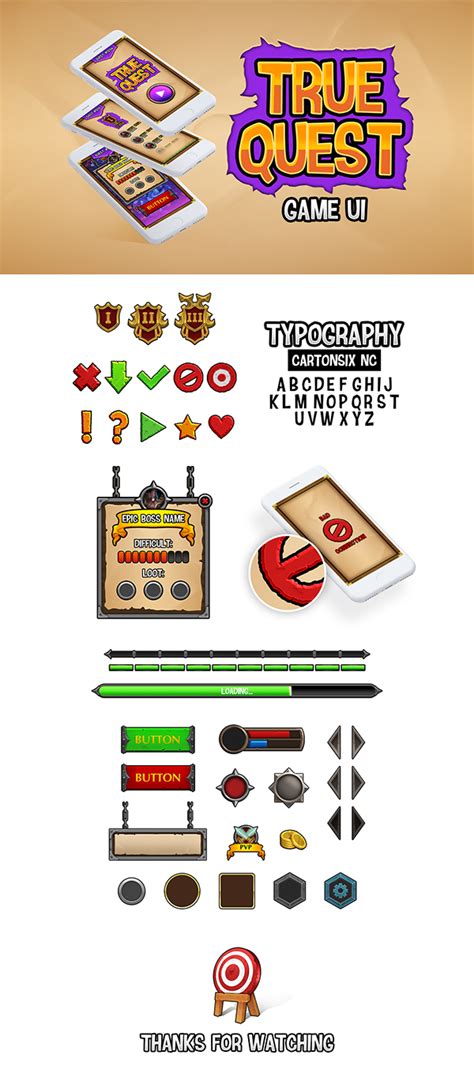 Game UI Design On Behance