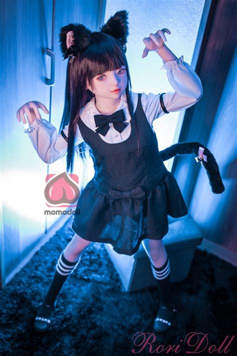Momodoll 010紗良 128cm可愛いロリ猫系等身大ドール小さな胸
