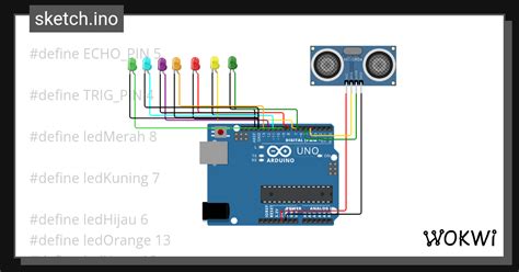 Tugas 1deteksi Banjir Wokwi Esp32 Stm32 Arduino Simulator