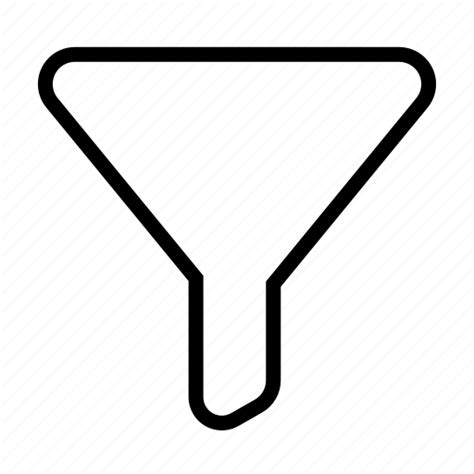 Filter Filtering Filters Funnel Sort Sorting Tools Icon