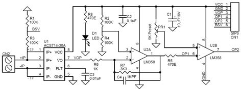 Current Sensor Amplifier Over Current Switch Electronics Lab