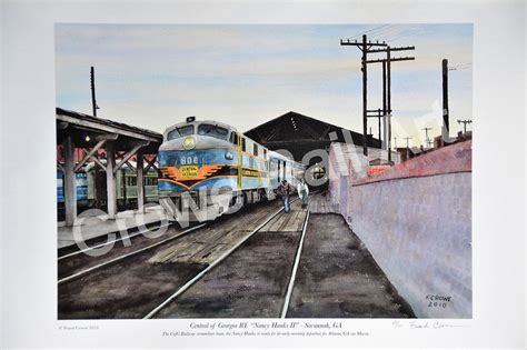 Railroad Prints Crowe Railroad Art 22