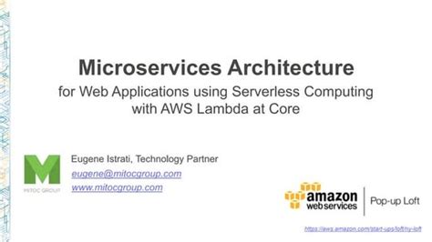 Building Scalable Web Applications Using Microservices Architecture And Nodejs Inside Aws Lambda