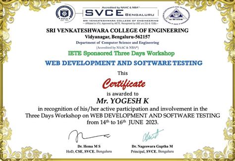 Yogesh K On Linkedin Webdevelopment Softwaretesting Iete