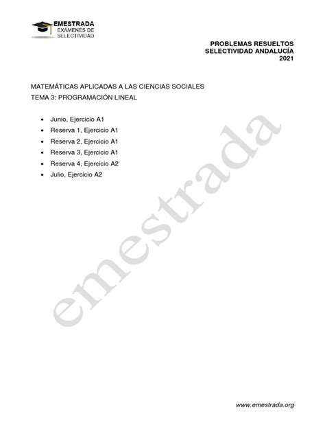 programación lineal pdf programación lineal