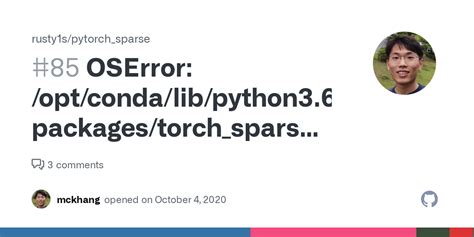 OSError Opt Conda Lib Python Site Packages Torch Sparse Version So Undefined Symbol