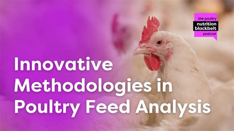 Innovative Methodologies In Poultry Feed Analysis