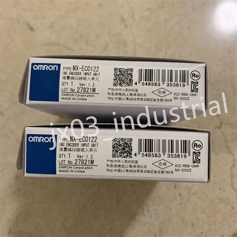 Omron Nx Ec0122 Encoder Input Unit For Sale Online Ebay