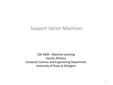 Ppt Support Vector Machines Powerpoint Presentation Free Download Id8836382