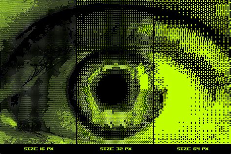 Pxl Bitmap 2 Photoshop Effect Bitmap Halftone Design Photoshop Effects