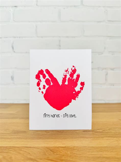 Tiny Hands Big Love Card Laurel Reath