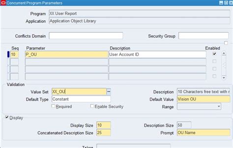 Oracle Application S Blog How To Make A Concurrent Program Parameter Read Only