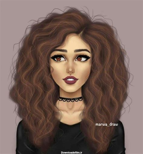 عکس دخترانه فانتزی شیک با متن