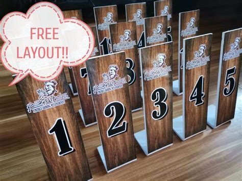 Sintra Board Table Number Lazada Ph