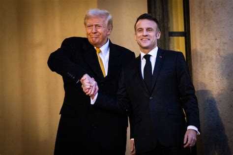 Macron To Present Trump With Proposals On Peace In Ukraine