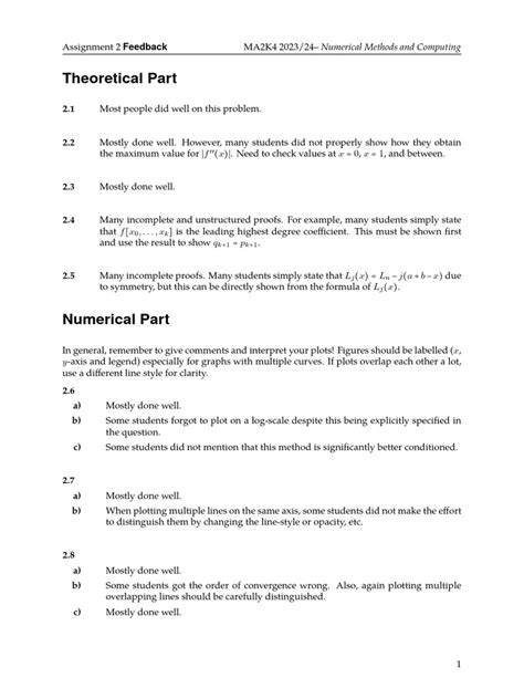 Assignment 2 Feedback Pdf