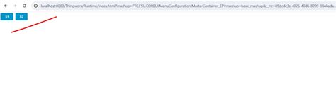 solved how to load the custom mashup with amu container w ptc