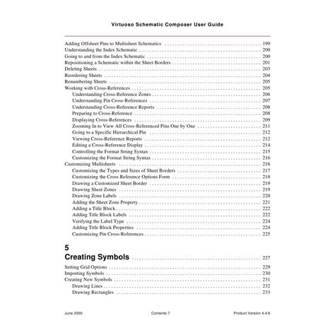 Virtuoso Schematic Composer User Guide