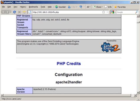 Integrating APC Alternative PHP Cache Into PHP Fedora Apache