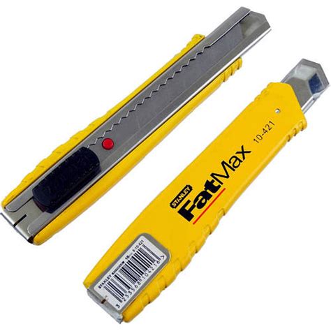 Нож строительный Stanley FatMax с выдвижным сегментным лезвием 18 мм ...