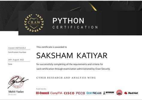 Saksham Katiyar On Linkedin Python Programming