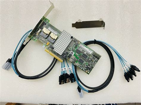 Lsi 9264 8i 6gb Pci E Raid Controller 256mb 2 Sff 8087 To 4 7 Pin Sata Ebay