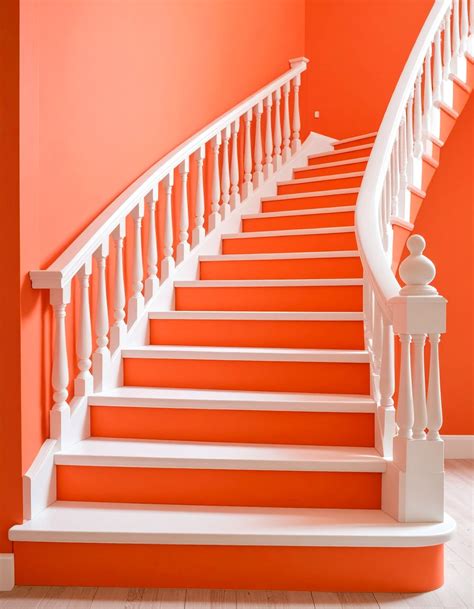 24 Painted Stair Ideas Colorful Risers And Guardrails Too Much Time