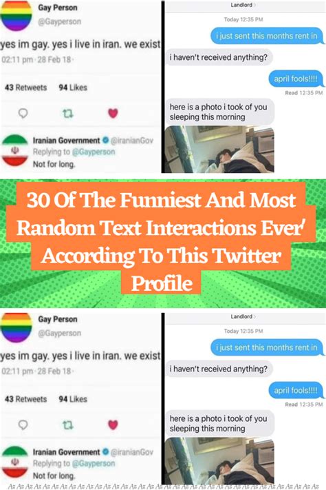 30 Of The Funniest And Most Random Text Interactions Ever According To