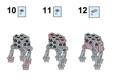Instrucciones Para Lego Mini Robots Para Constructores Makeblock