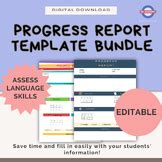 Progress Report Template Teenagers By ESL Academy Resources TPT